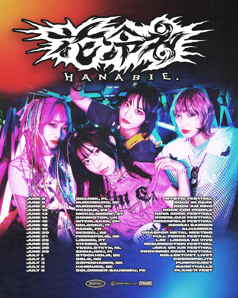 HANABIE. back in Europe—get ready for Harajuku-Core! — EN.CORE ROCKS