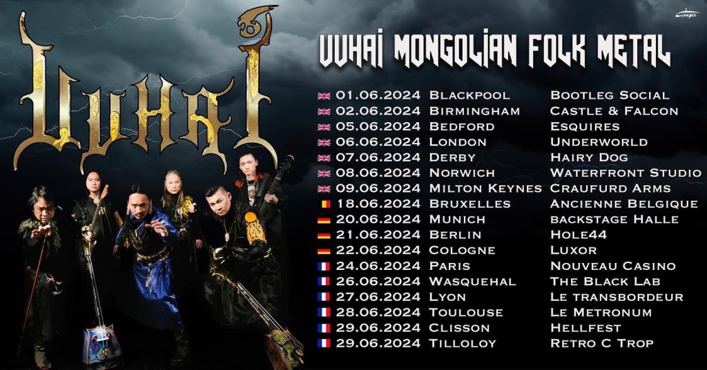 Mongolian Folk Metal Band Uuhai captivates Europe! — EN.CORE ROCKS